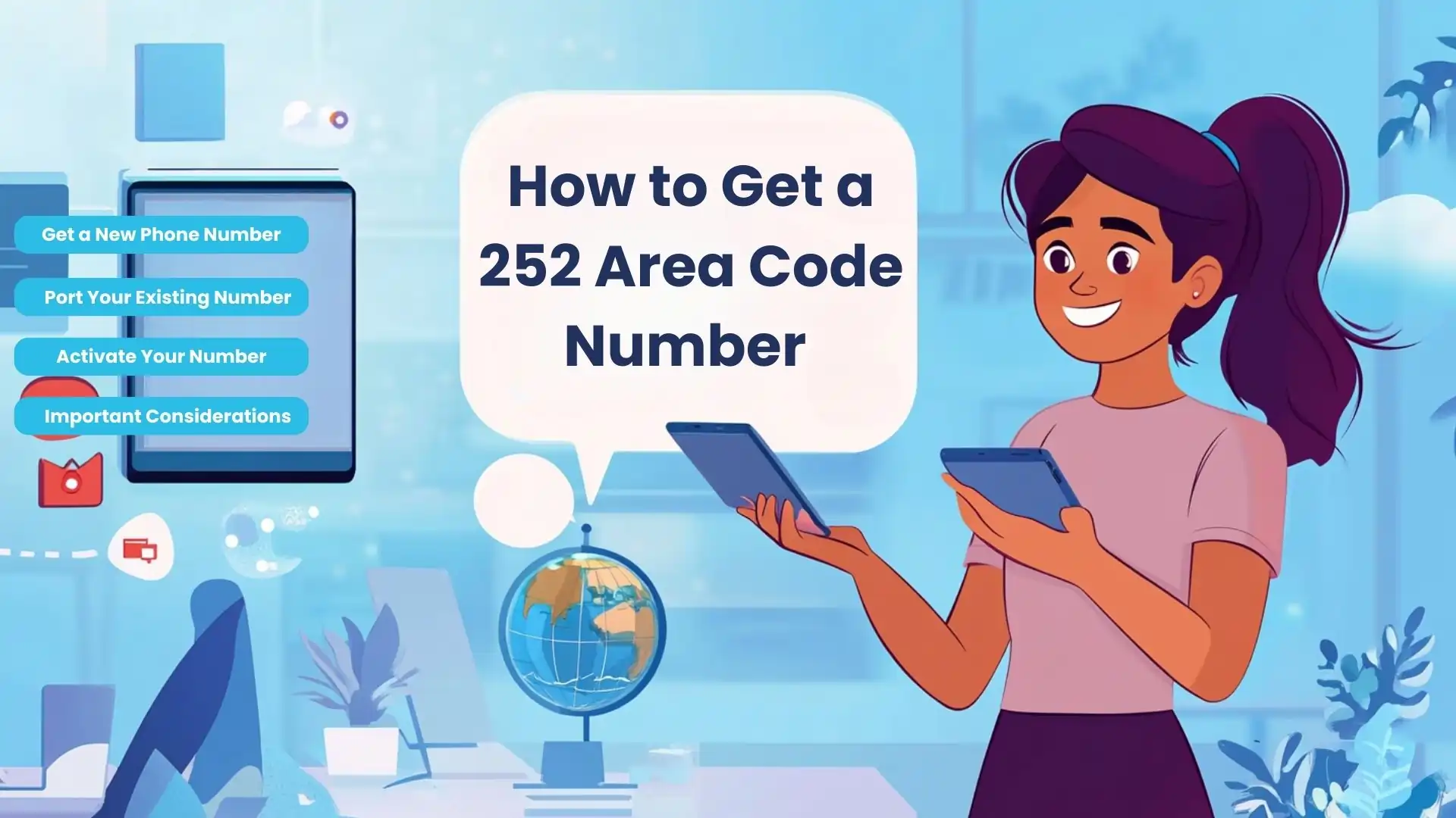 Codi d'àrea 252: una guia completa dels números locals de l'est de ...