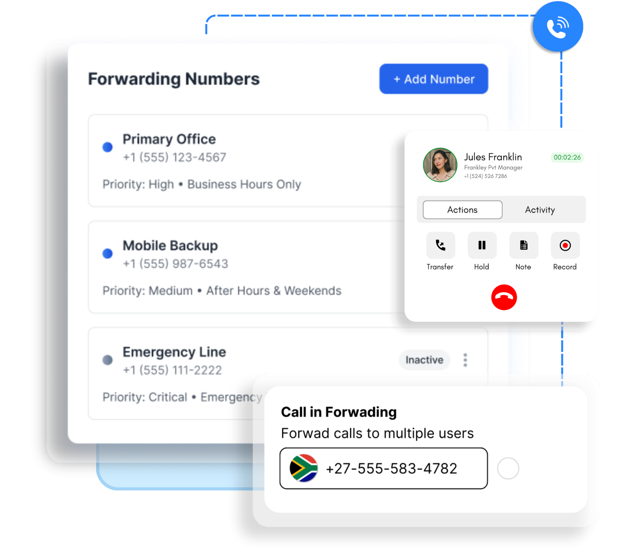 Call Forwarding - Redirect Calls to Any Number Instantly